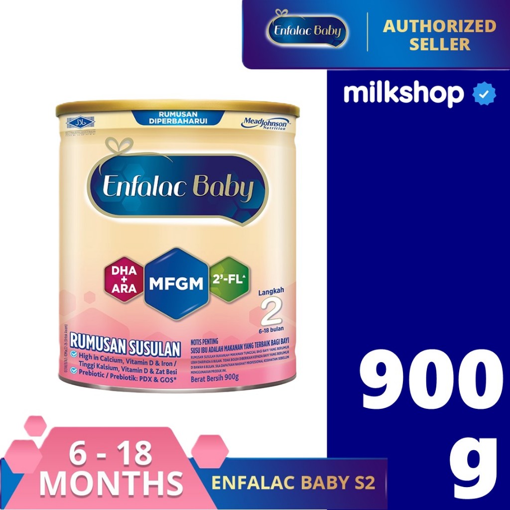 Enfalac Baby Step2 900g A+ Langkah 2 Enfa Enfamil infant formula Stage ...
