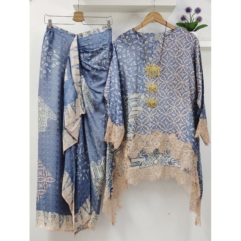 KURUNG JAWA LACE INSTANT PARIO SEMI VISCOSE ☑️BAJU KURUNG PARIO LACE ...