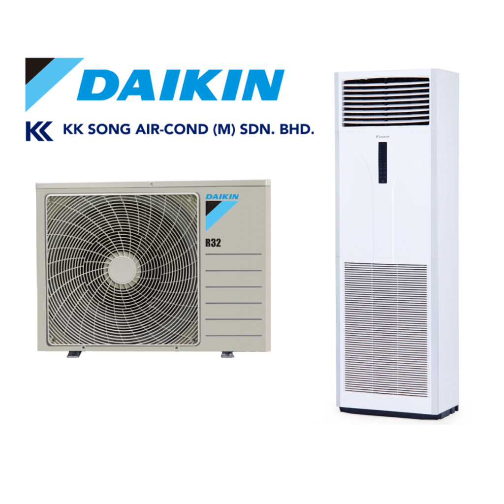 Daikin Floor Standing Aircond Non-Inverter R32 FVC-A Series | Shopee ...