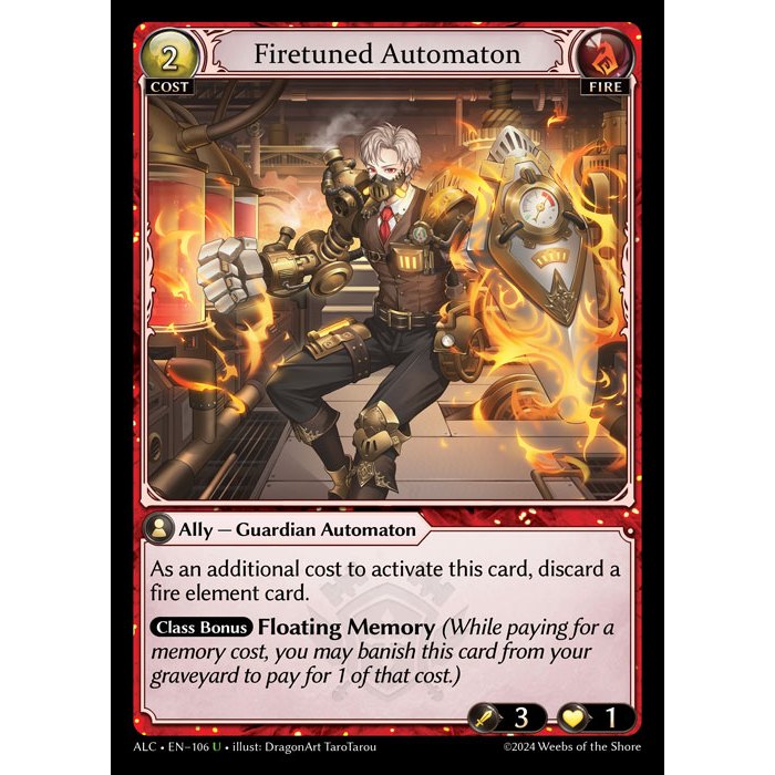 Grand Archive | Single Card | Alchemical Revolution Alter | ALC U | U ...