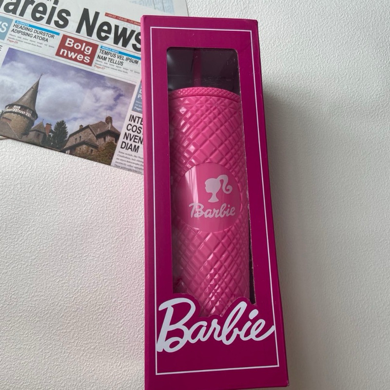 FREE SHIPPING LIVE Barbie Cup Bling Cold Cup Acrylic Pink Tumbler Movie ...