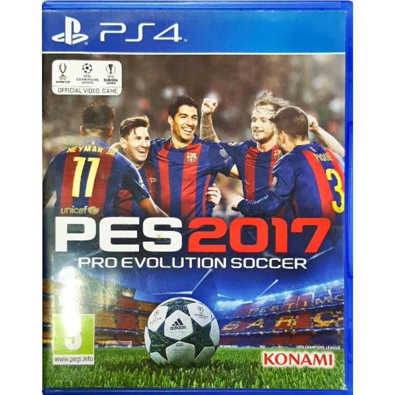 PS4 GAME PES 2017 PRO EVOLUTION SOCCER 2017 (USED) | Shopee Malaysia