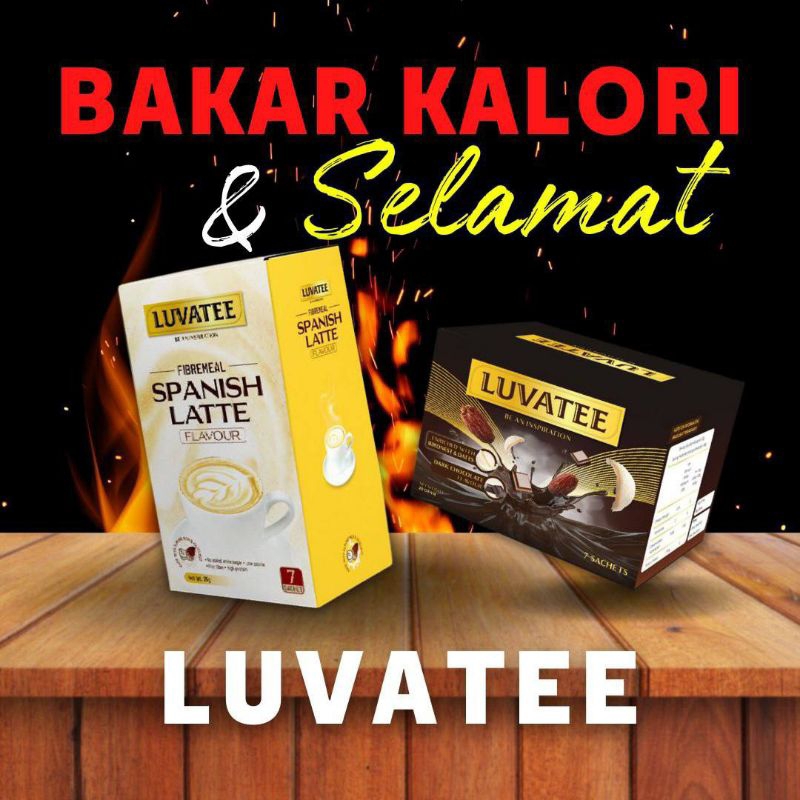 LUVATEE DARK CHOCOLATE | Shopee Malaysia