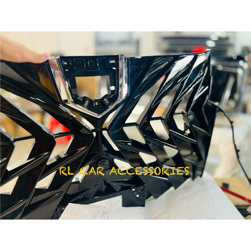 Toyota alphard 2018 2019 2020 facelift Trd Sport wald SC front grill ...