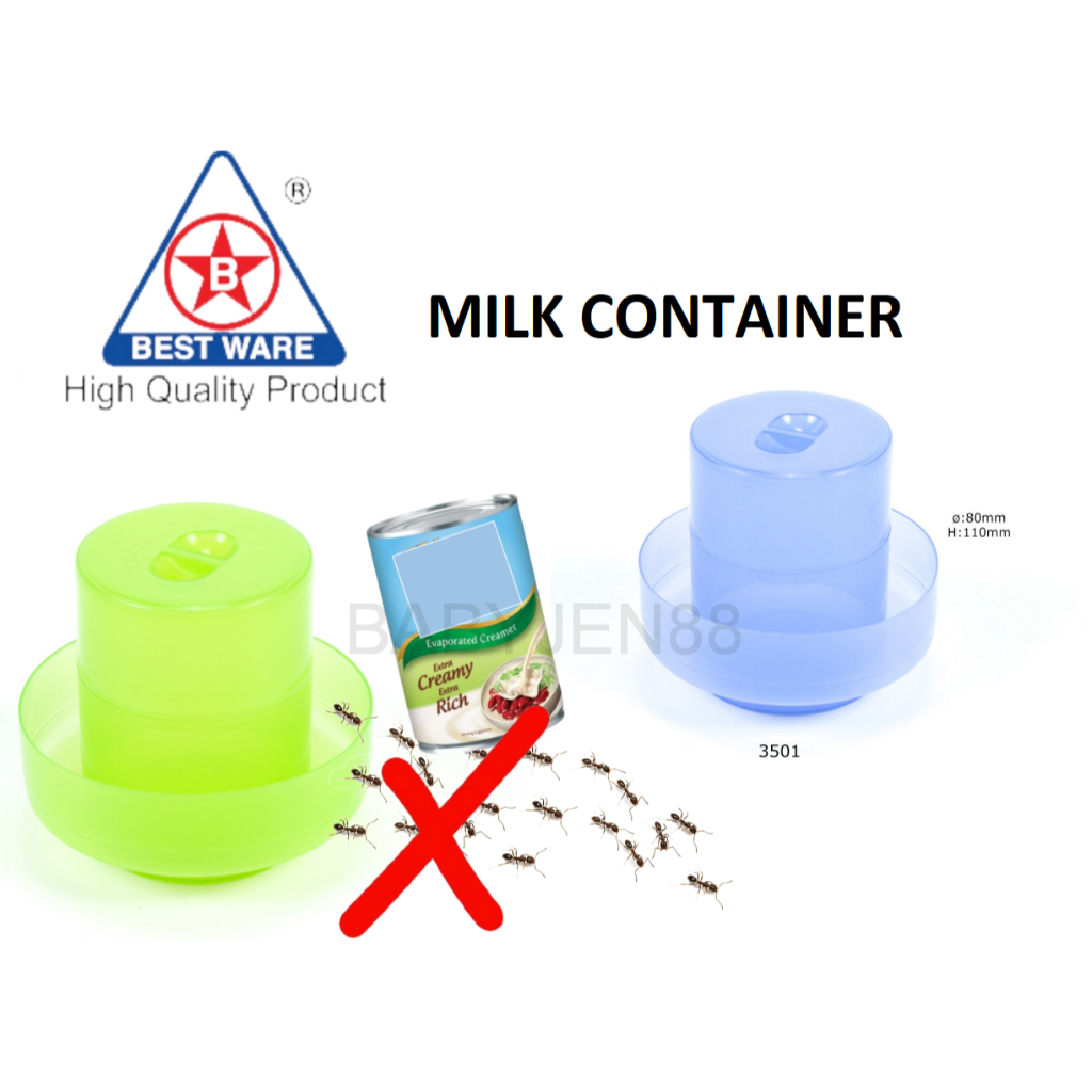 Bestware Condensed Milk Container / Can Container / Bekas Simpan Tin ...