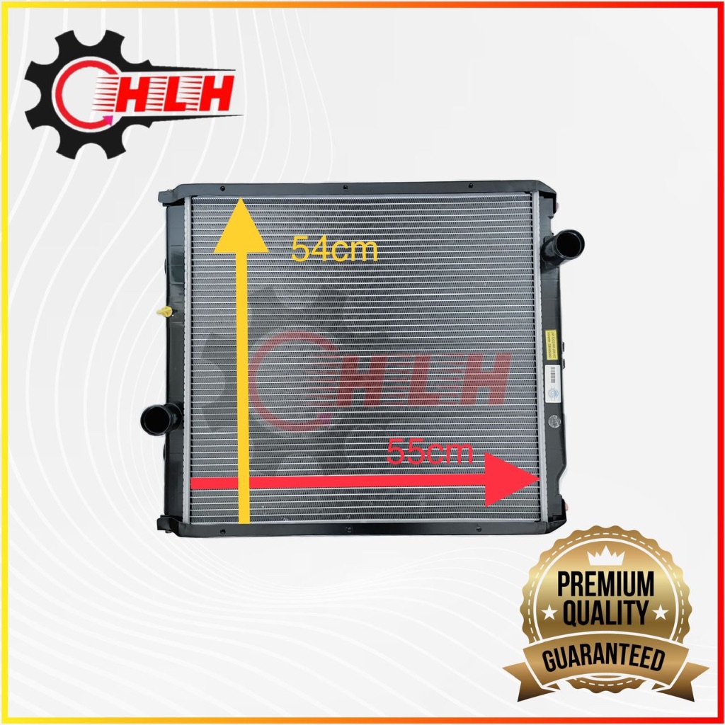 Mitsubishi Canter FE639 FE638 4D34 Radiator Tangki Air (2 Layer, New ...