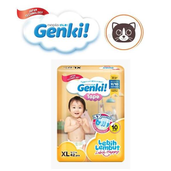 GENKI TAPE MEGA XL42 (3 PACKS/BOX) | Shopee Malaysia