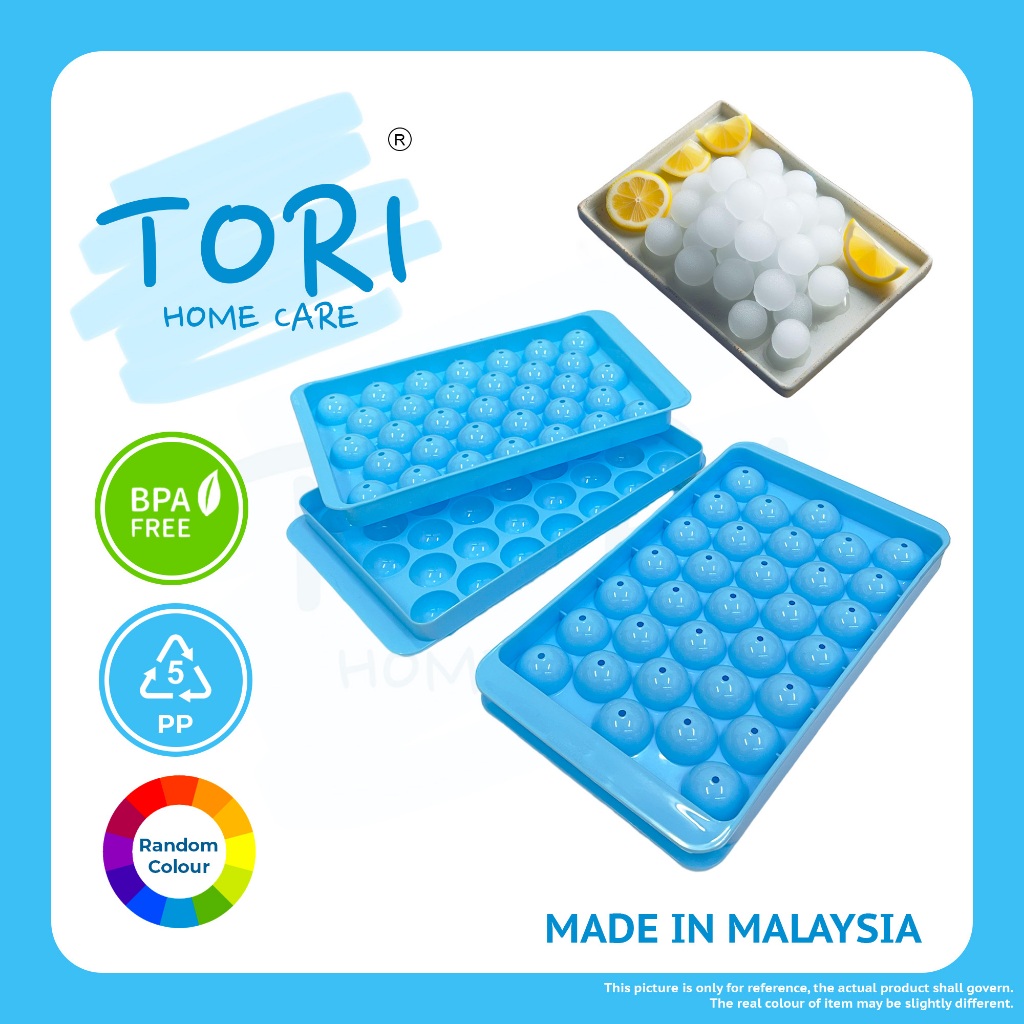 TORI HOME Plastic Ball Ice Cube Mould | Ball Jelly Mould | Acuan Ais ...