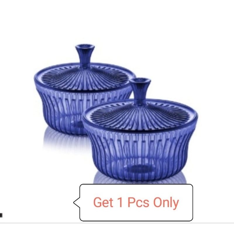 TUPPERWARE Celebrate Crystalline Small Server 600ml(1 Pcs) | Shopee ...