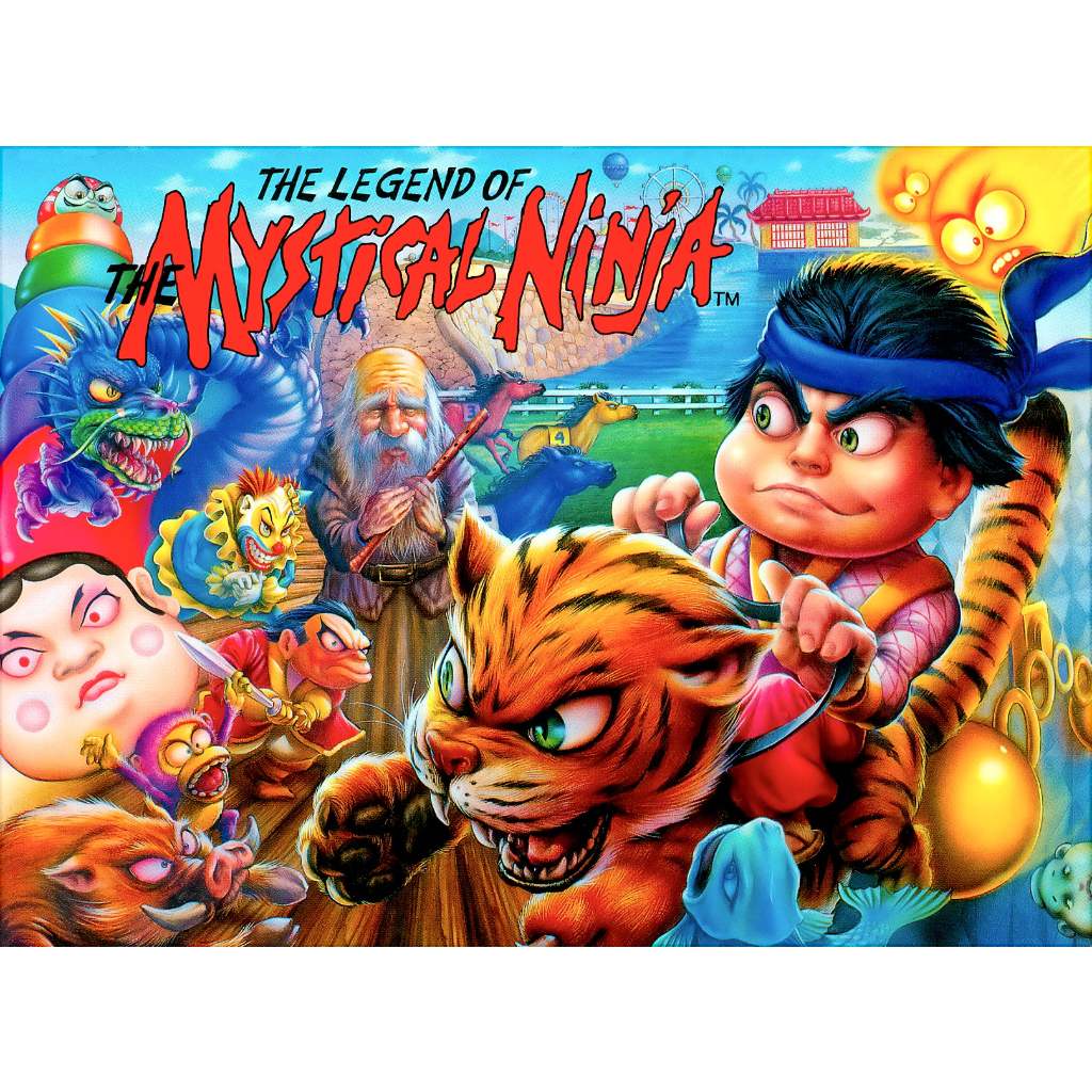 🔥SFC GAME DIGITAL Legend of the Mystical Ninja, The (USA) (SFC ROM FOR ...