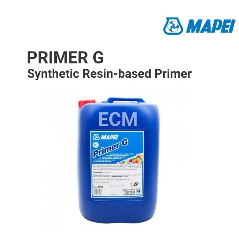 MAPEI PRIMER G (25KG) Synthetic Resin-based Water-dispersion Primer ...