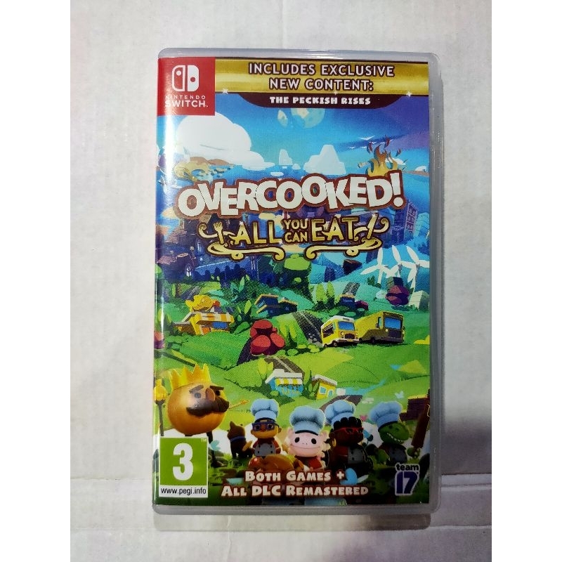 Nintendo Switch Overcooked All U can Eat English & Chinese Version ...