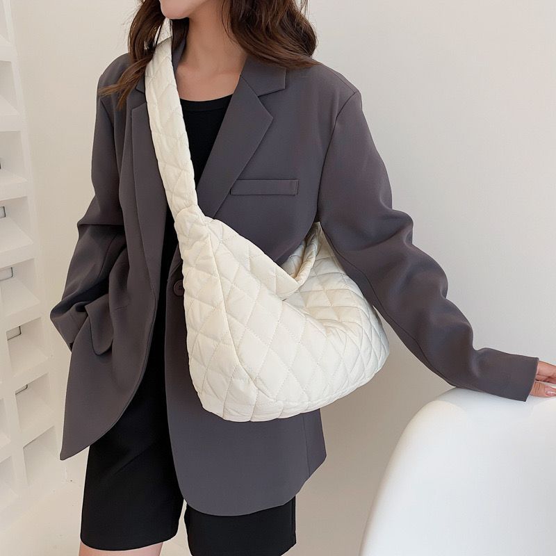 Ready Stock ZGEN13 Poofy Bag Bag Large Size Sling Bag Shoulder Bag ...