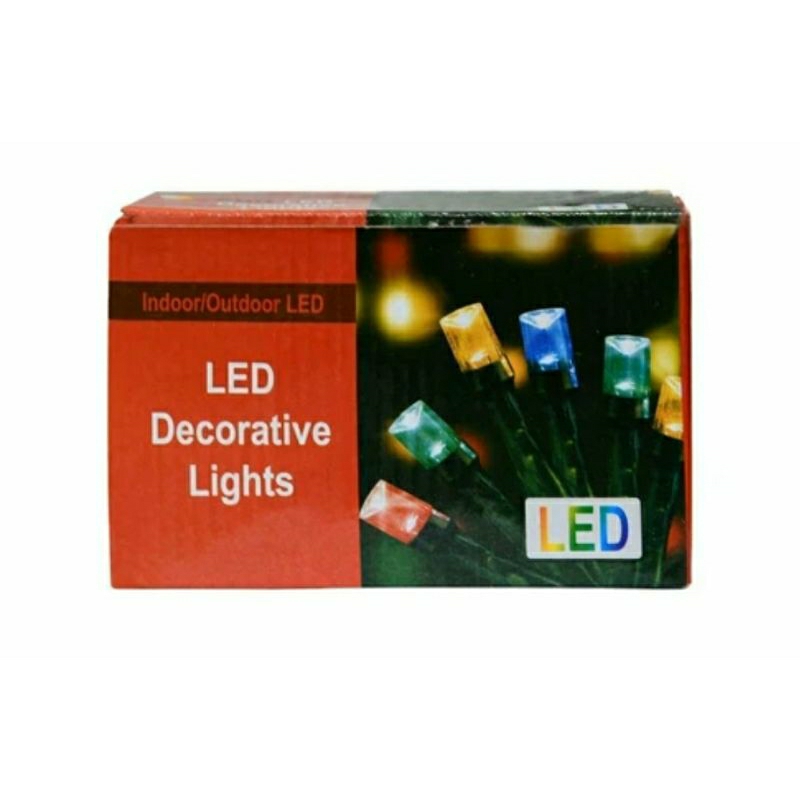 七彩灯 100 LED Decorative Lights with 30 feets | Shopee Malaysia