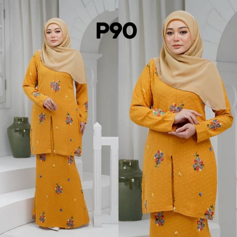 Kebarung Nayla New Arrival Hot Selling Best Quality Baju Kurung Moden ...
