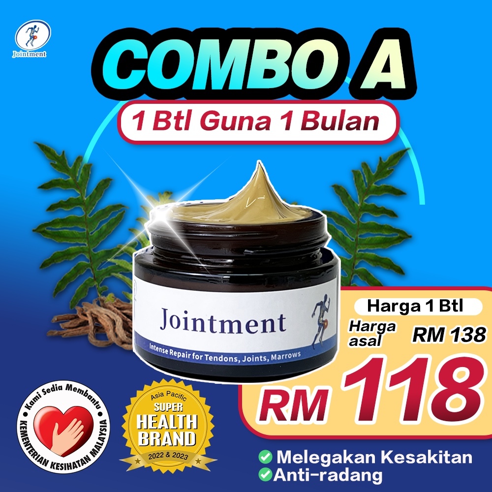 Jointment Malaysia I Krim Sapu Sakit Sendi I Sakit Lutut, Sciatica ...