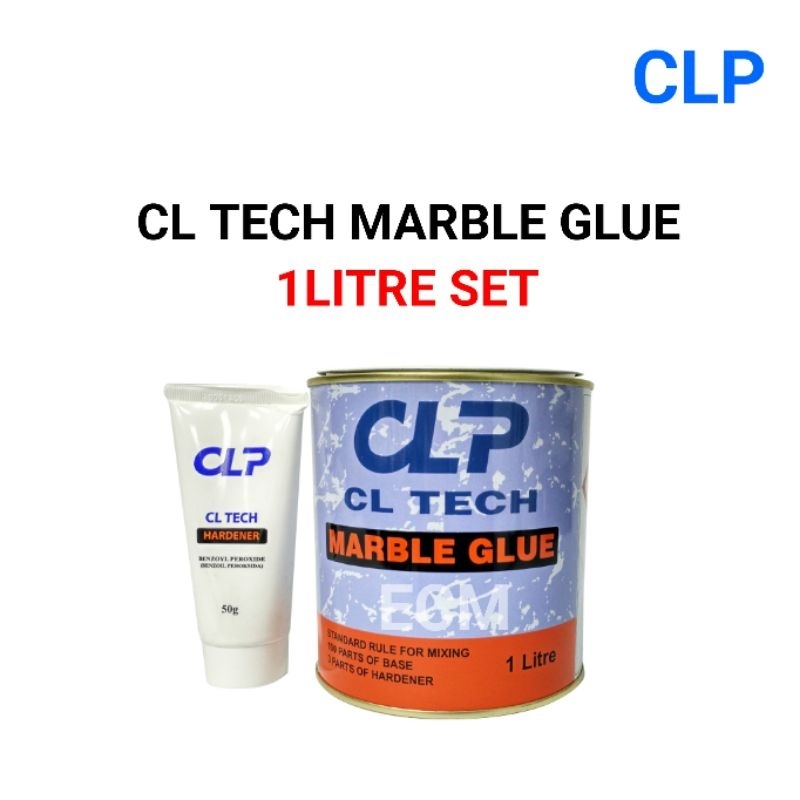 [MARBLE GLUE] CLP CL TECH (1LITRE SET) 2-PART ADHESIVE SPEEDY ...