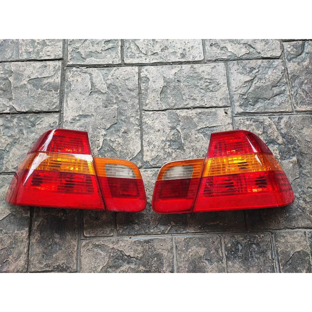 BMW E46 4 Door Sedan Facelift Tail Light Lamp Lampu Belakang | Shopee ...