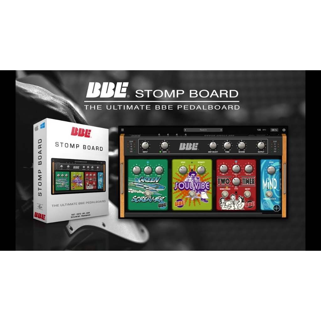 Stomp Board v1.6.1 (Win) STANDALONE, VST, VST3, AAX x64 | BBE Sound ...