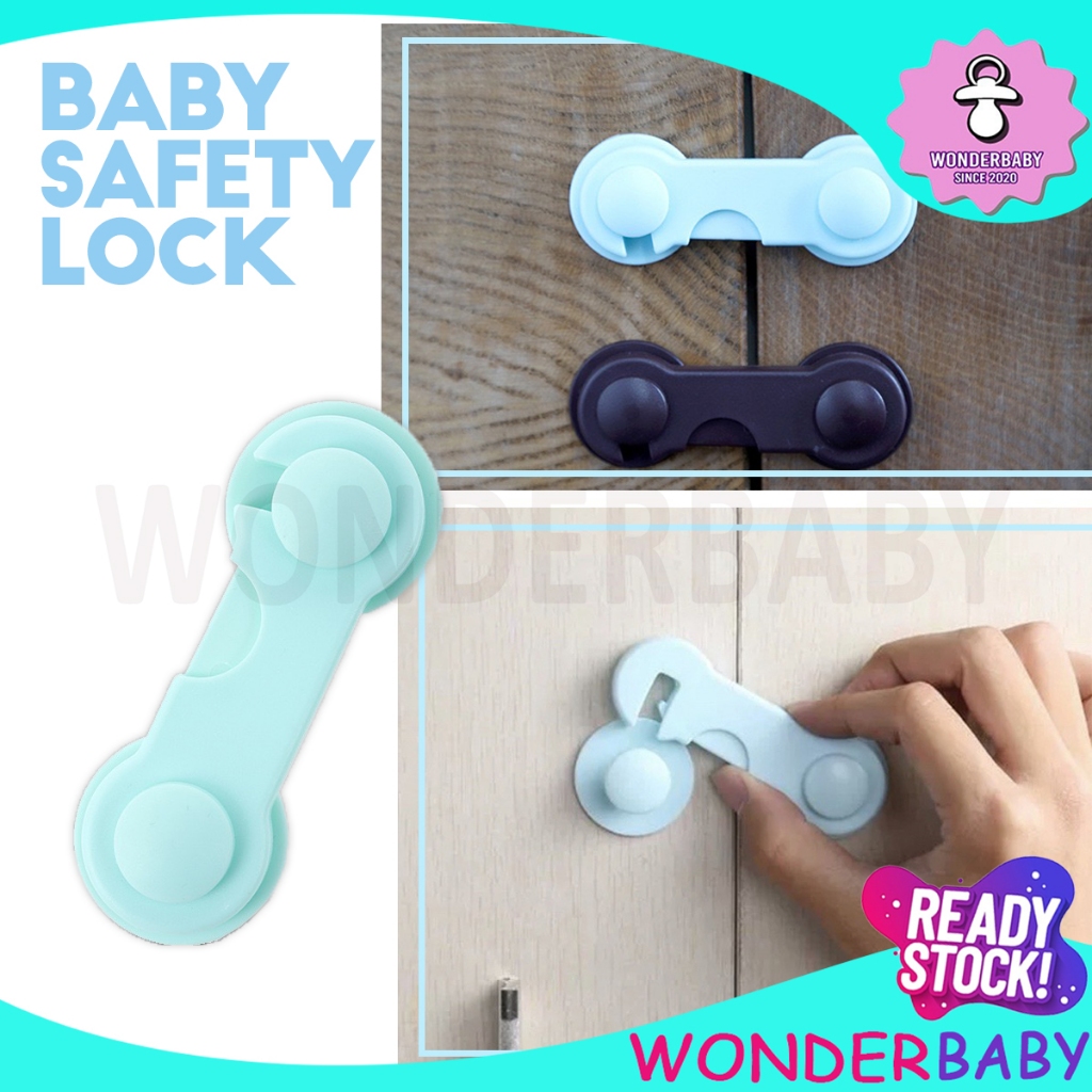 Wonderbaby 👼 Baby Safety Lock for Cabinet & Drawer Door | Childproof ...