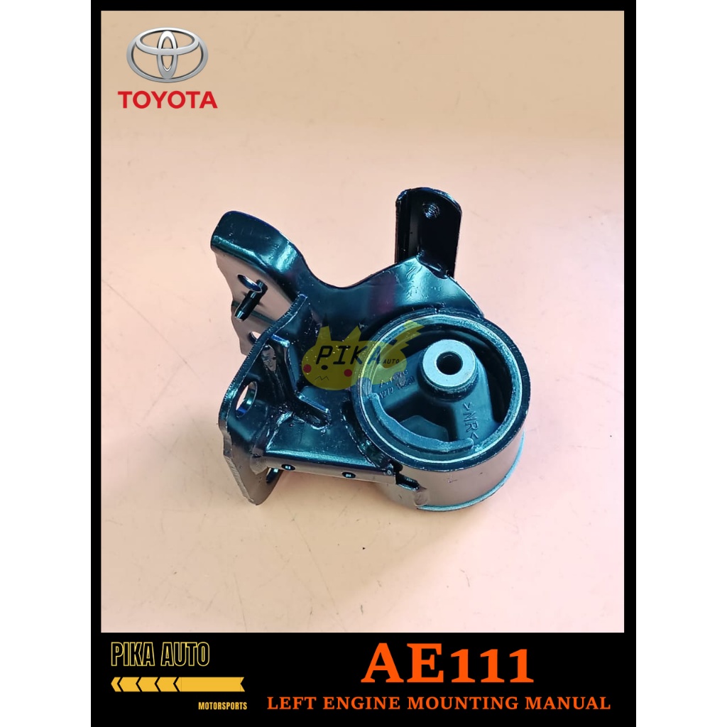 TOYOTA AE111 LEFT ENGINE MOUNTING MANUAL 12372-15200 | Shopee Malaysia