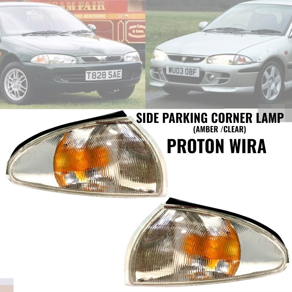 Proton Wira Satria Putra White Clear Orange Amber Side Parking Corner ...