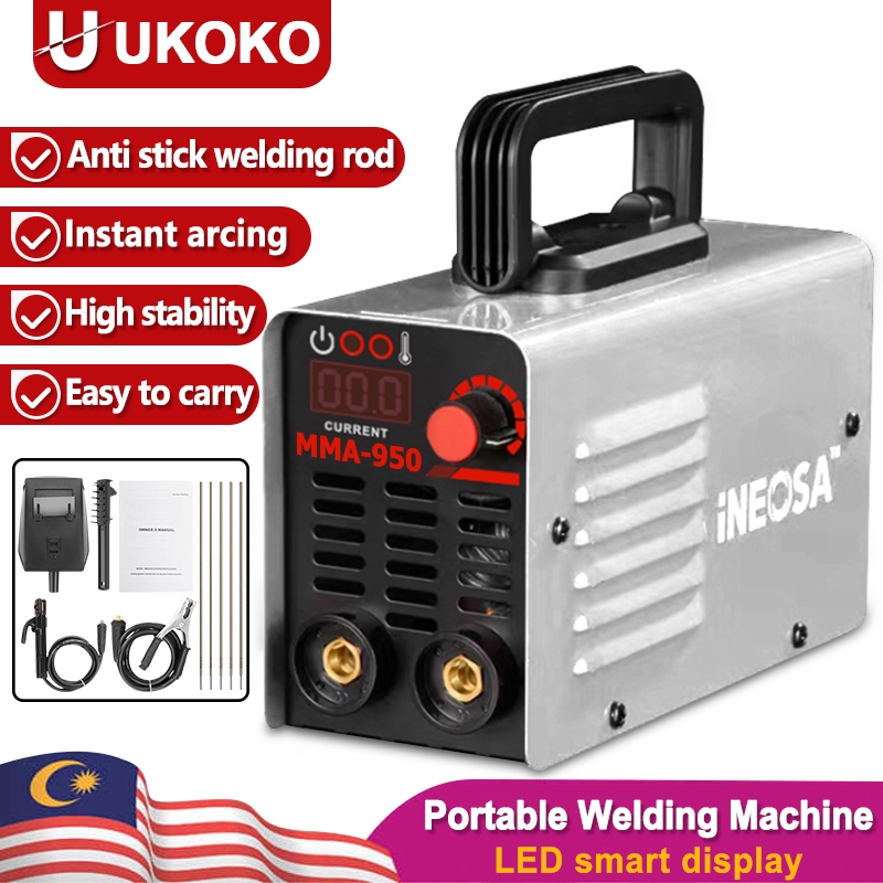 MIG Welding Machine Gasless MIG-950/MMA/TIG 3 in 1 Inverter IGBT Welder ...