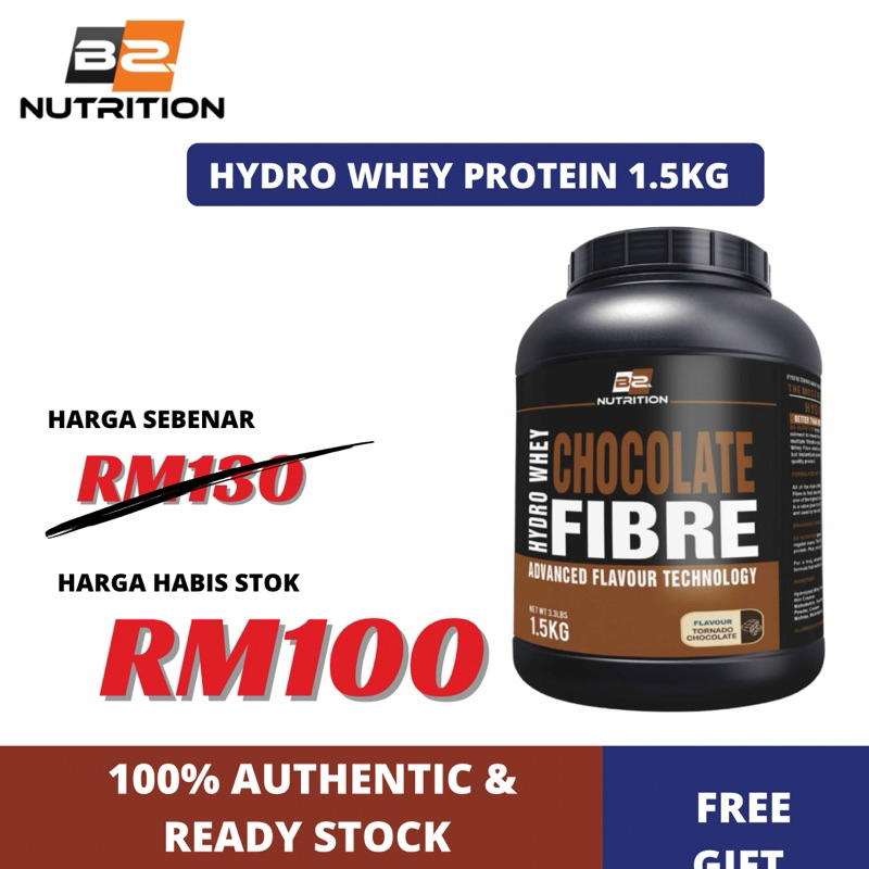 [LAST ORI CLEARANCE] BS Nutrition Hydro Whey Protein 1.5KG Whey Protein ...