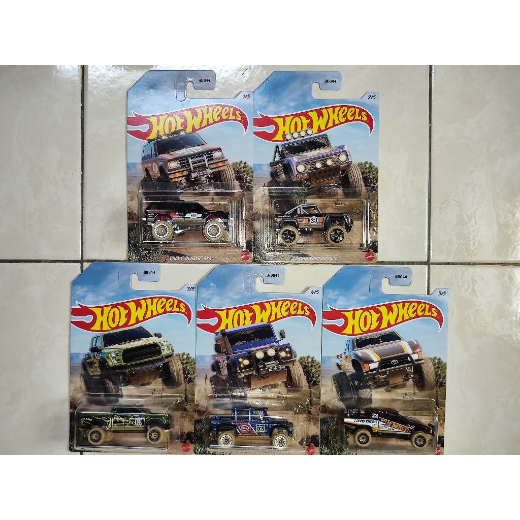 Hot Wheels Mud Runners Series (2023) | Shopee Malaysia