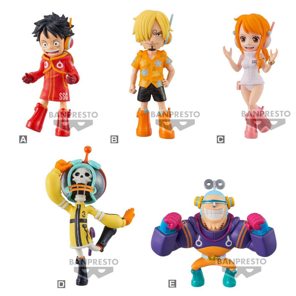 【Ready Stock】Banpresto One Piece WCF Egghead Arc Volume 1 Luffy Sanji ...
