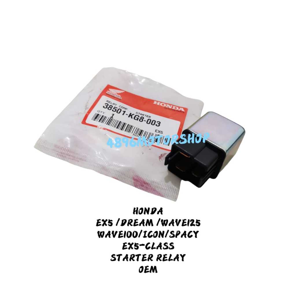 THAILAND STARTER RELAY ASSY HONDA EX5 WAVE125 WAVE110 CLASS 1 DREAM ...