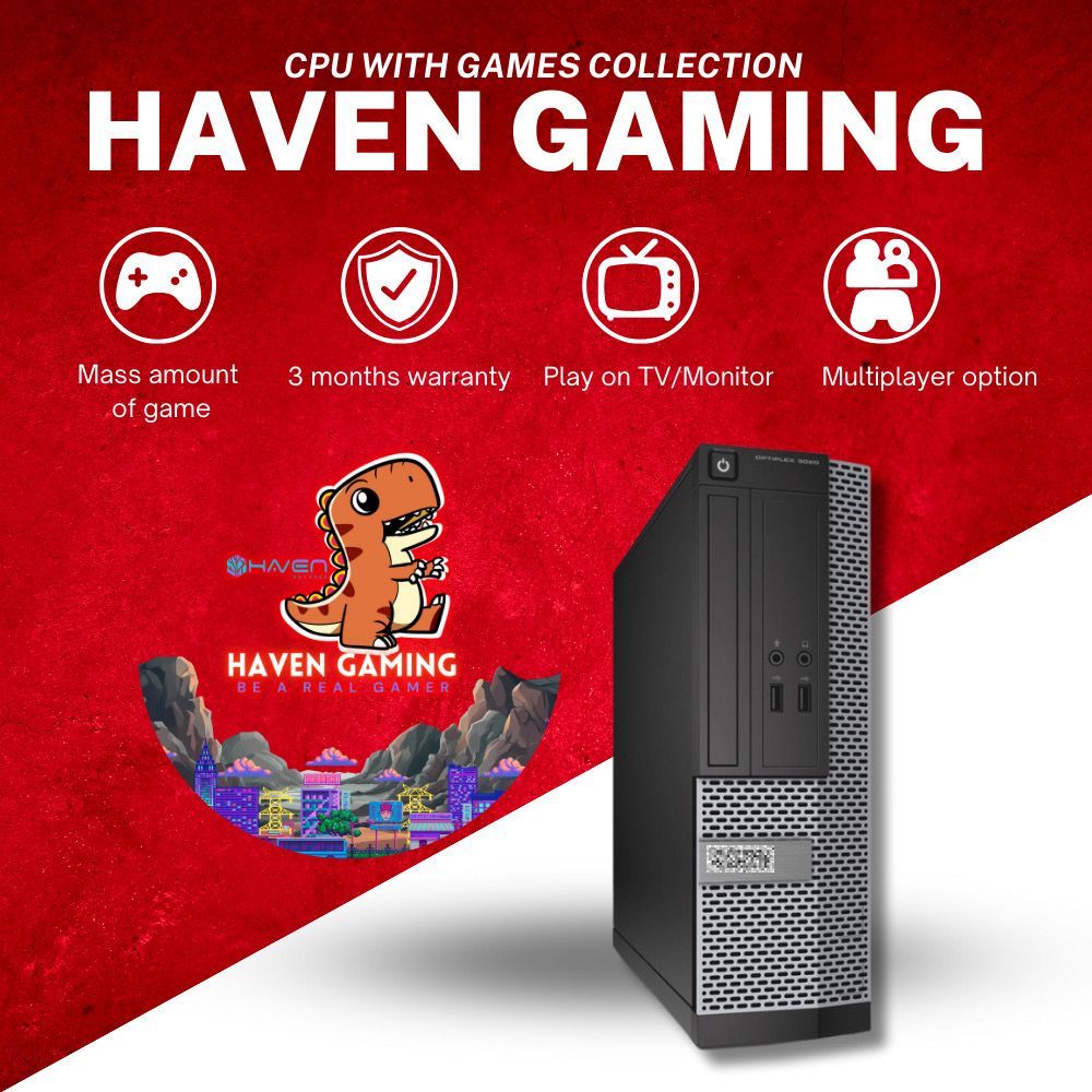 HAVEN GAMING CPU WITH GAMES COLLECTION | Shopee Malaysia
