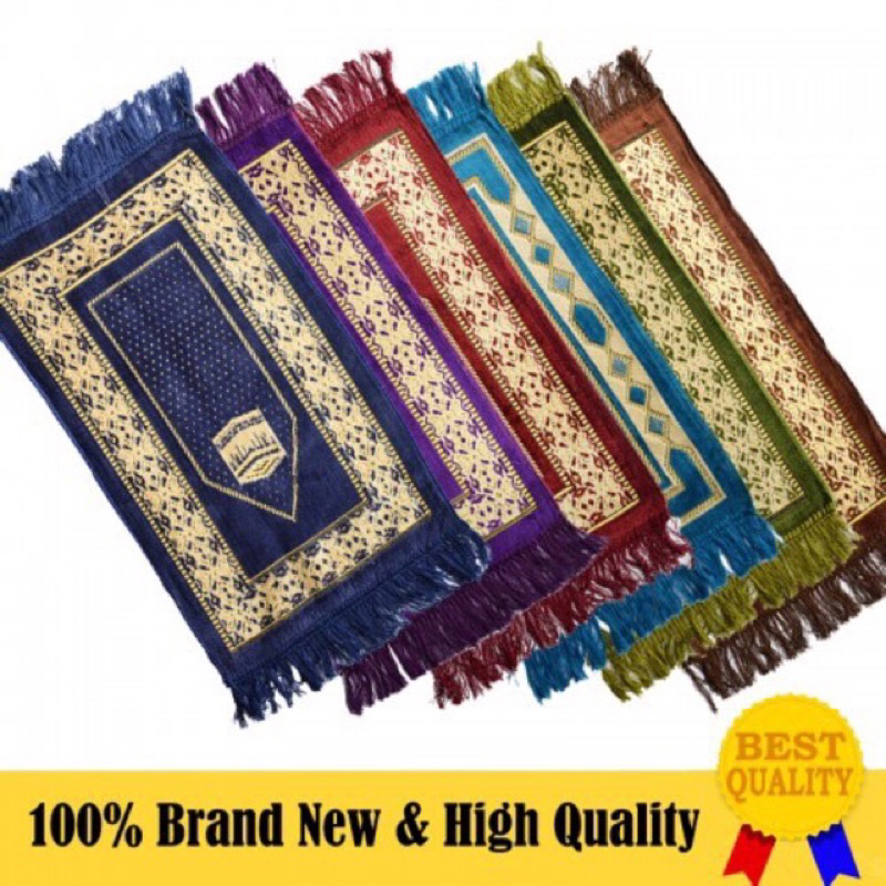 Sejadah muka mini Turkey / sejadah travel / sejadah muka pendek ...