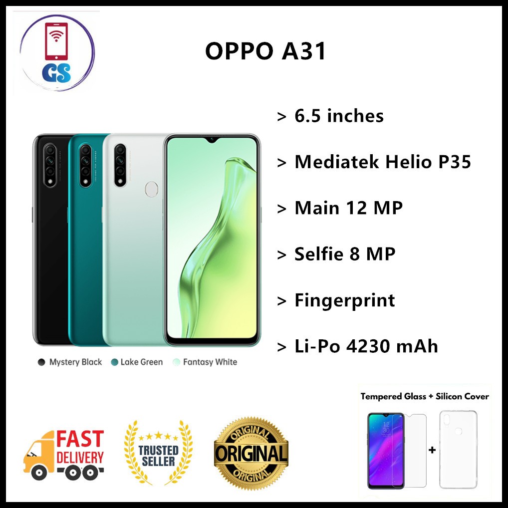 OPPO A31 - ORIGINAL USED SECONDHAND FREE FULLSET | Shopee Malaysia