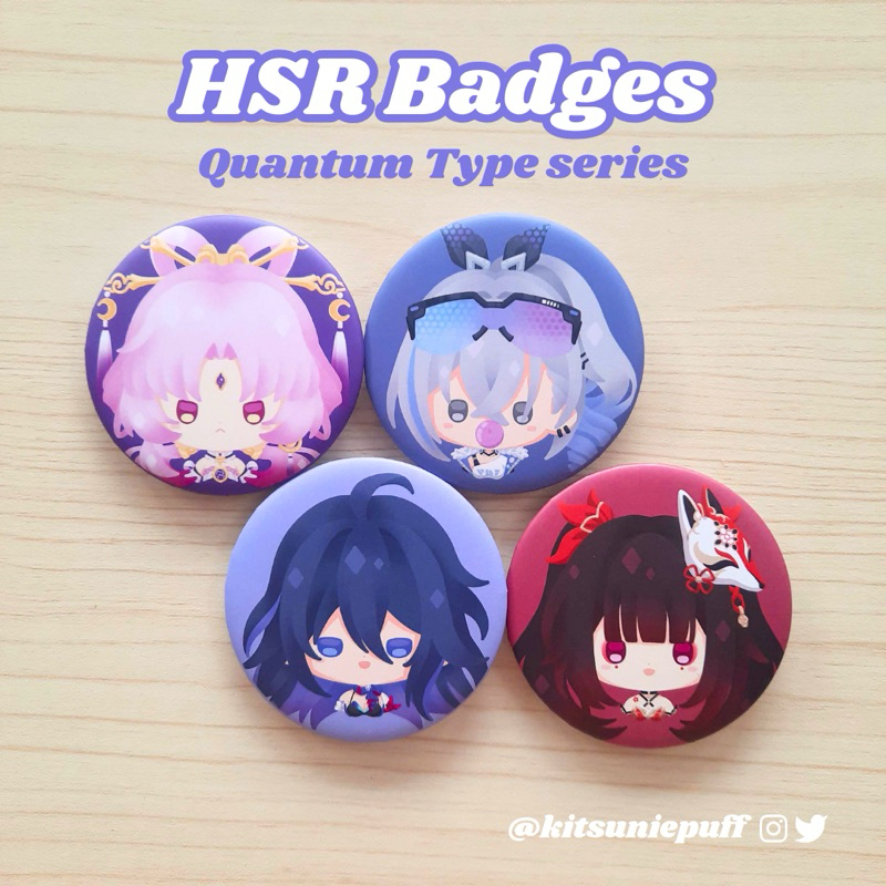 Honkai Star Rail HSR Button Badges - QUANTUM TYPE series 👾 | Shopee ...