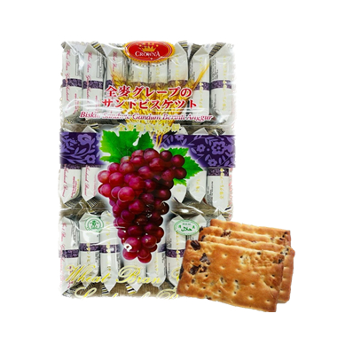 CROWNA WHEAT BRAN GRAPE BISCUIT 360G | Shopee Malaysia