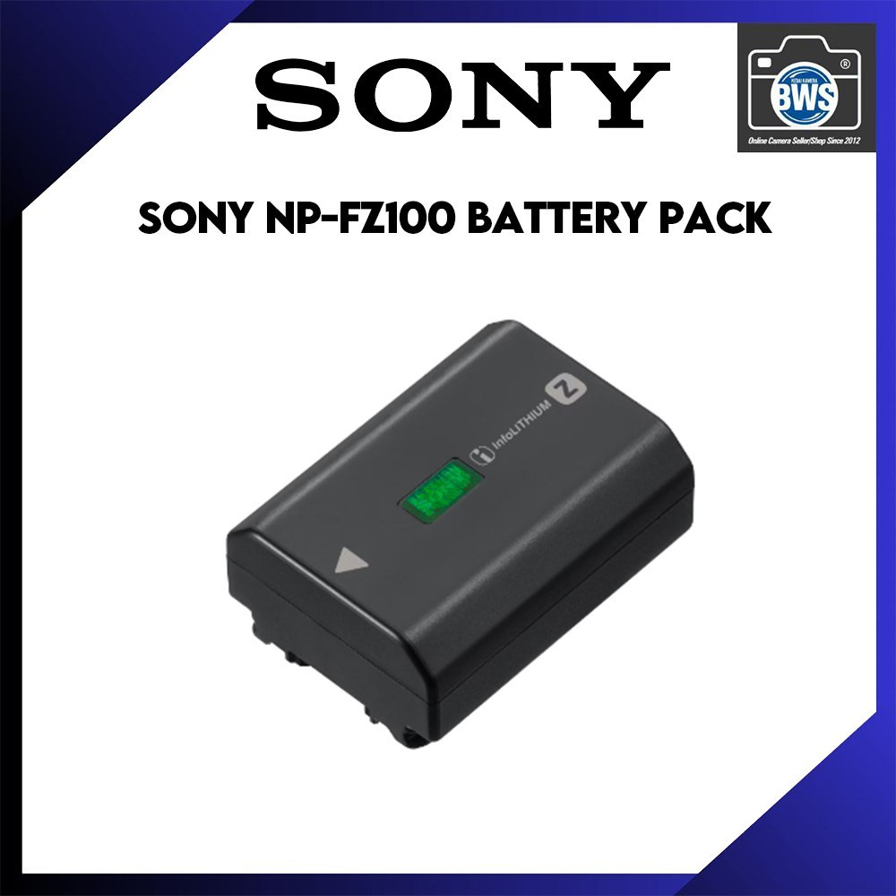 (100% ORIGINAL SONY ) - Sony NP-FZ100 Rechargeable Lithium-Ion Battery - 2280mAh For Sony A7IV ...