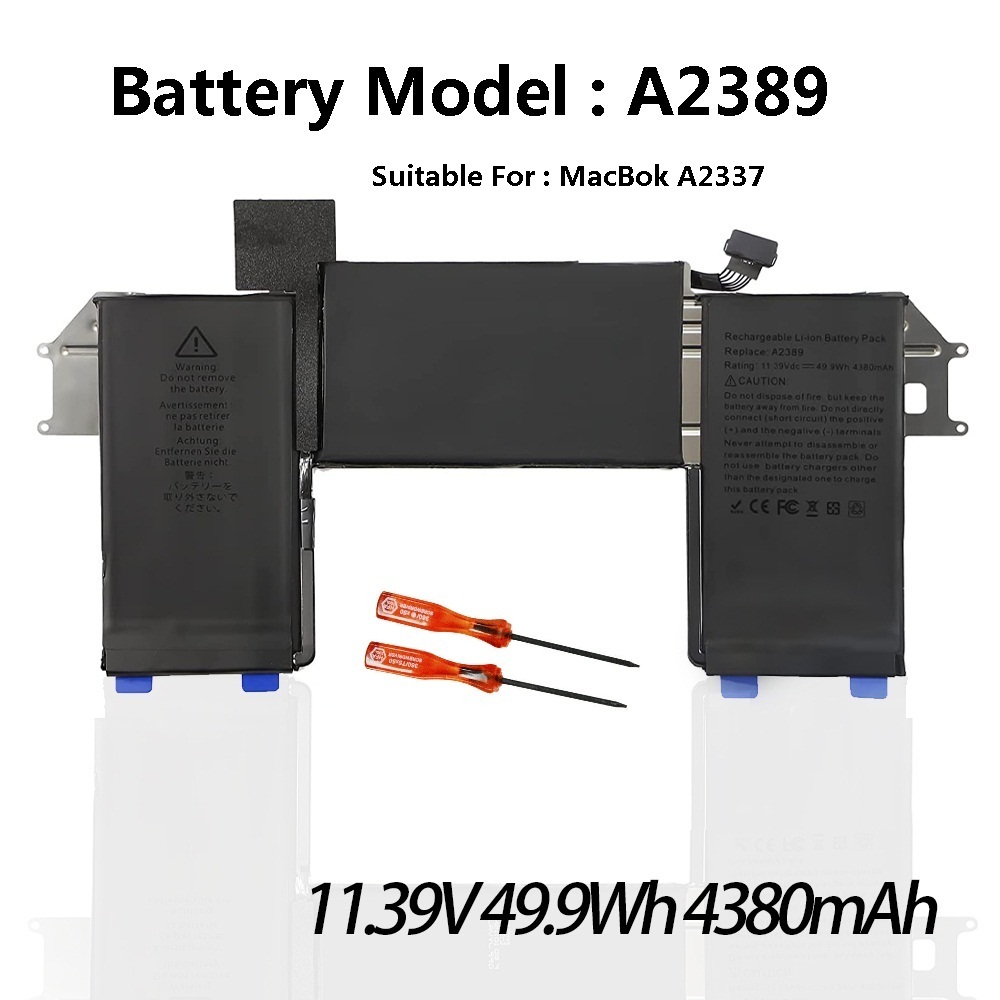 A2389 Battery For Replacement MBA M1 2020 Mac Bok Air 13" Retina A2337 ...
