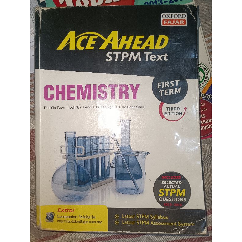 STPM LP CHEMISTRY PHYSICS TEXT BOOK | Shopee Malaysia