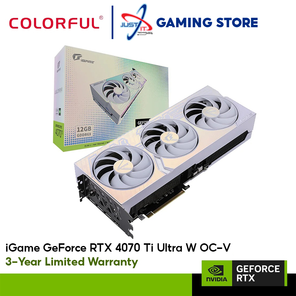 COLORFUL IGAME GEFORCE RTX4070 TI ULTRA W OC-V 12GB 192BIT GDDR6X GRAPHIC CARD | Shopee Malaysia