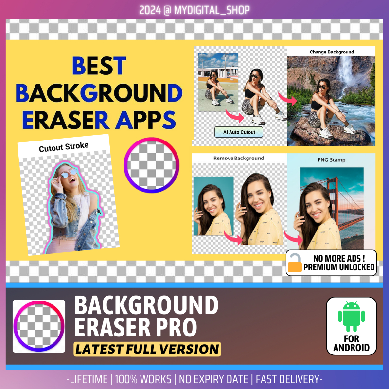 [Android] Background Eraser Pro 2024 | Full Version Unlocked | Lifetime ...
