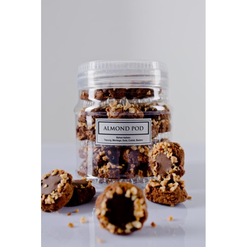 BISKUT RAYA PREMIUM ALMOND POD (28pcs) | Shopee Malaysia