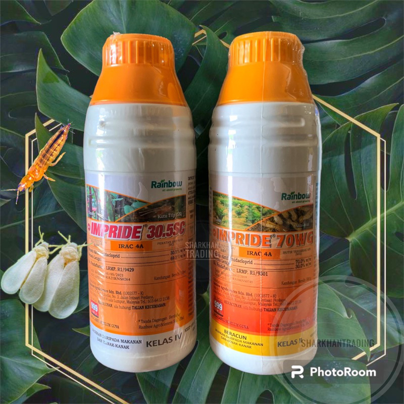 RAINBOW IMPRIDE 30.5SC 1LITRE & IMPRIDE 70WG Racun Lalat Putih Thrip ...