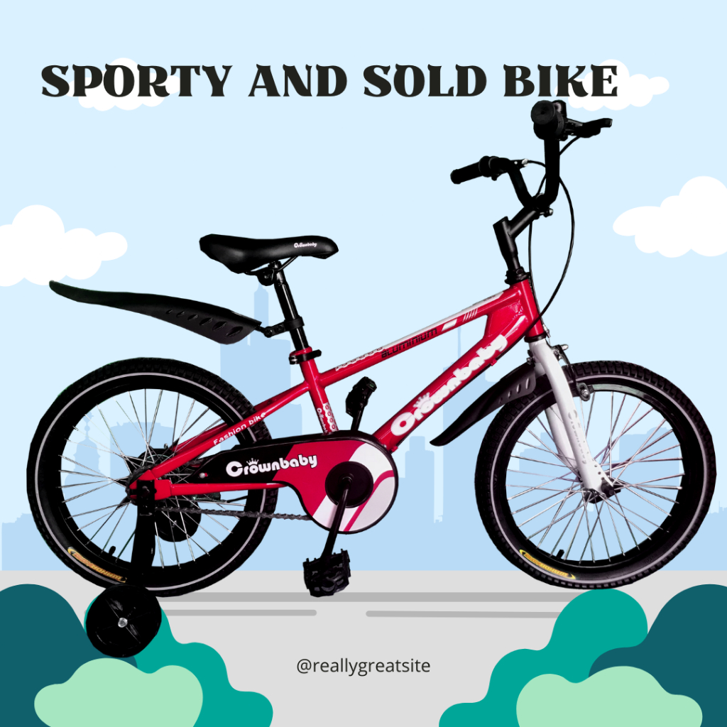 18 inchi BMX crownbaby SPORTY BIKE BASIKAL SPORT sesuai untuk budak ...