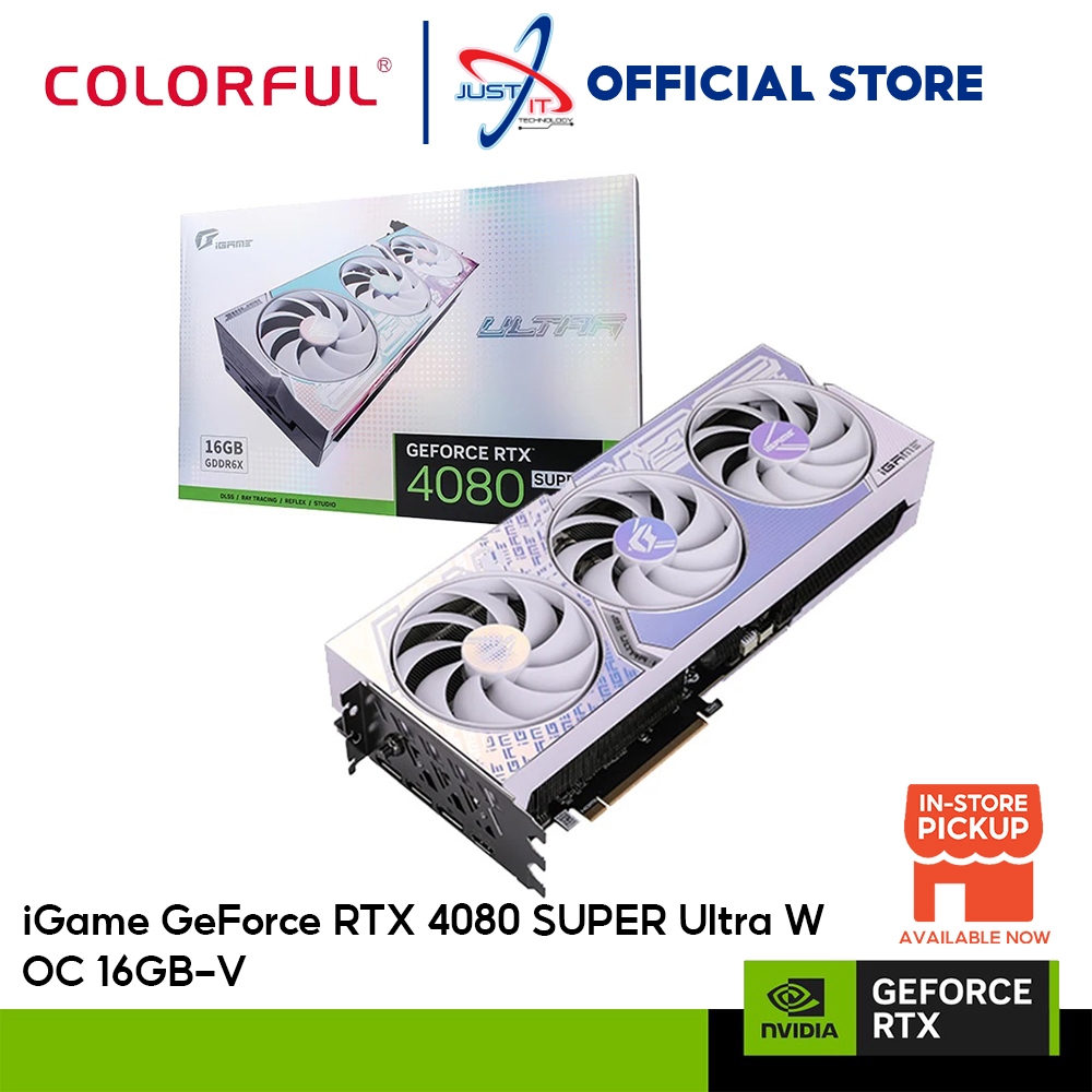 COLORFUL GeForce RTX4080 SUPER VULCAN W OC 16GB DDR6X GRAPHICS CARD ...
