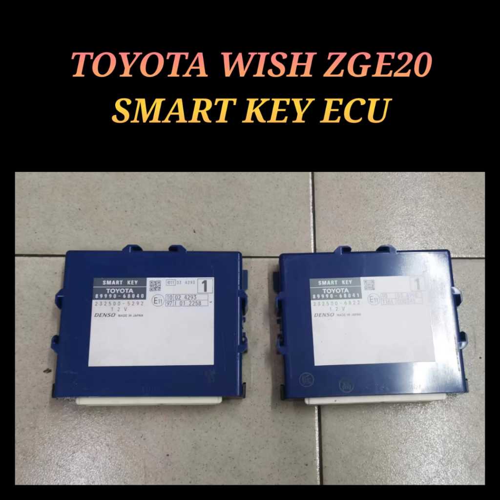 🇯🇵🇯🇵 Smart Key Module Toyota Wish Sepet ZGE20 2009 - 2017 Smart Key ...