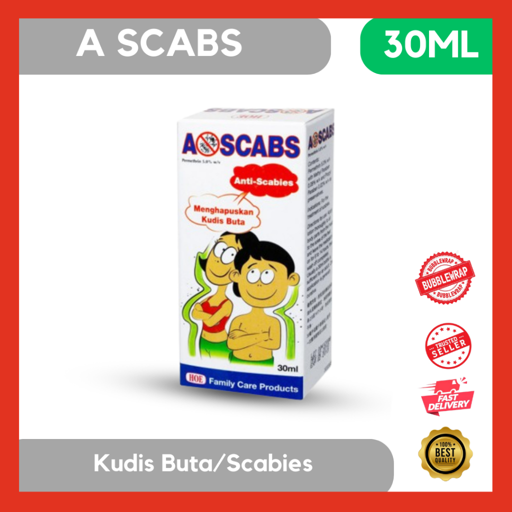 PROMO! A-Scabs/Kudis Buta /Scabies (EXP 01/08/2026) | Shopee Malaysia