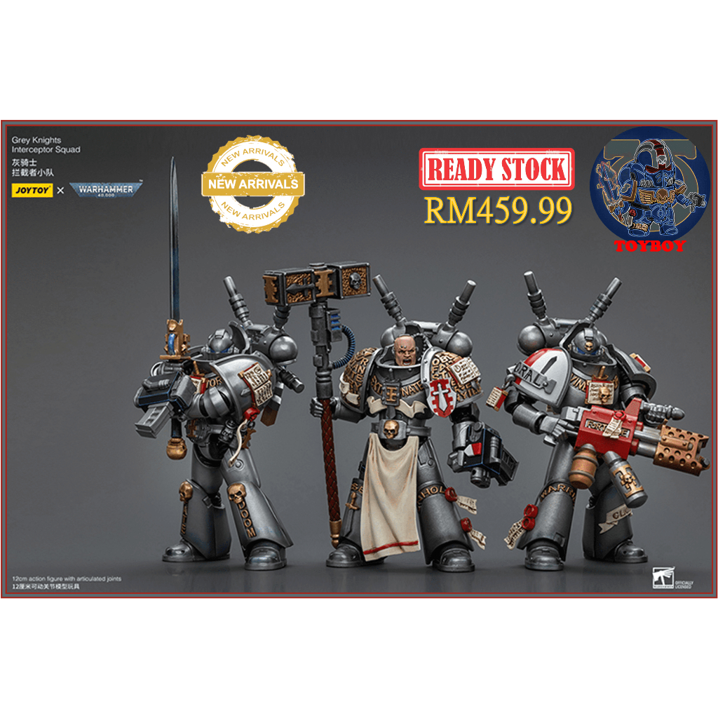 [Set] Joytoy Warhammer 40k Grey Knights Interceptor JT8964+JT8971+JT8988 | Shopee Malaysia