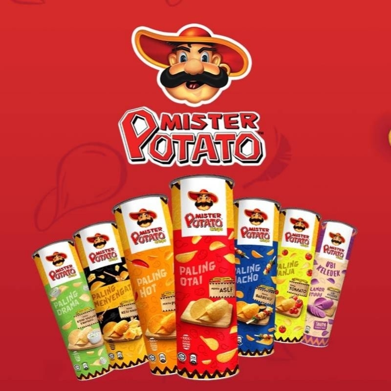 Mister Potato Assorted Flavour x3 bottles | Shopee Malaysia