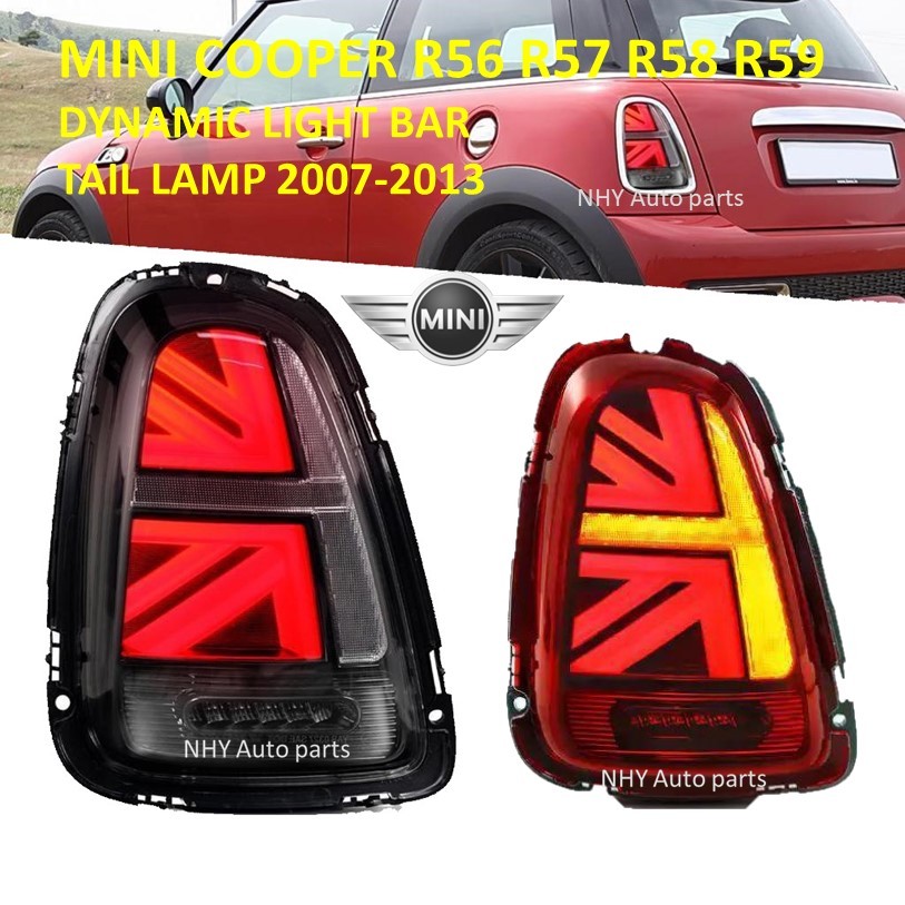 Mini Cooper BMW R56 tail light union jack r56 taillamp Mini Cooper R56 ...